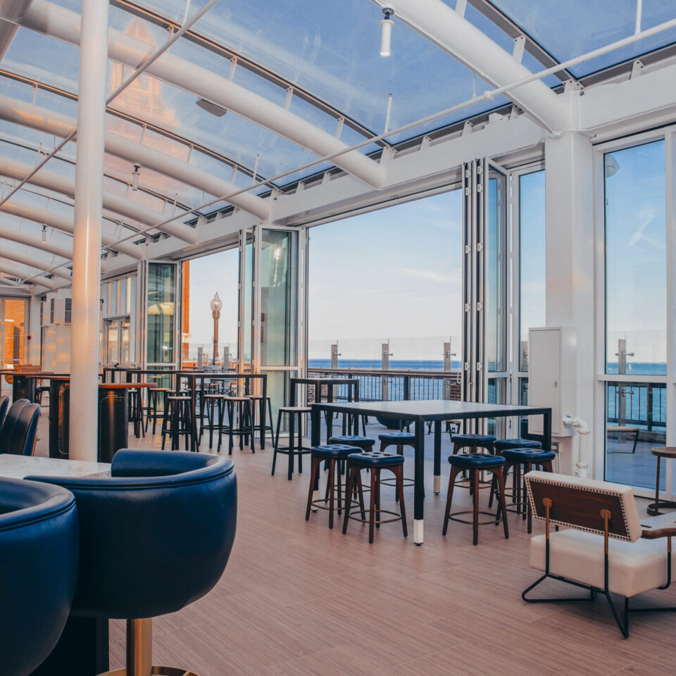 Offshore Rooftop & Bar at Navy Pier - McHugh Construction